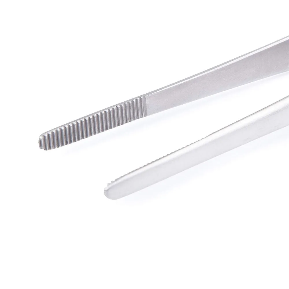 Stainless Steel Tissue Forceps Ophthalmic Tweezers 1*2 Teeth /platforms ...