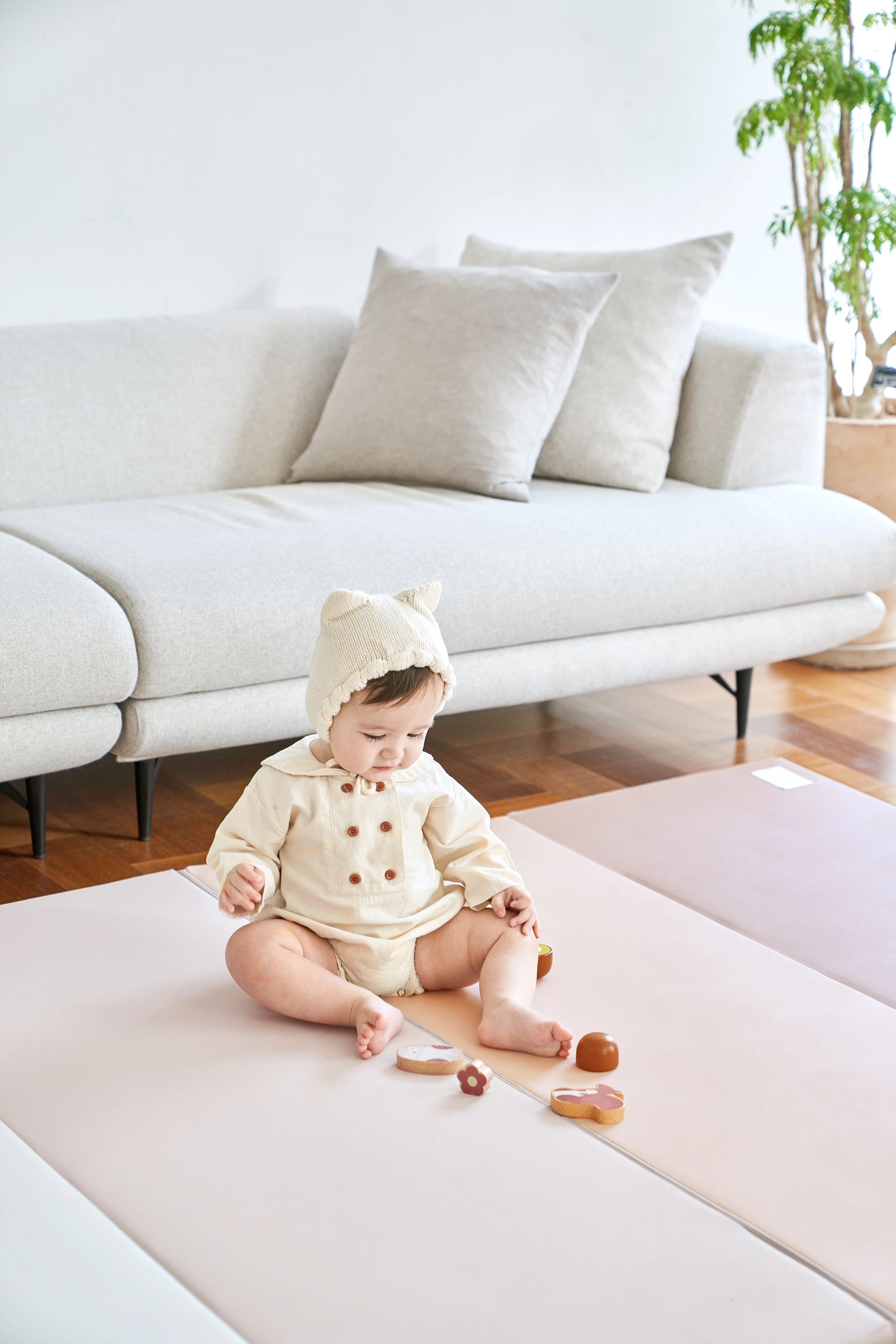 Ifam Baby Folder Mat Kids Mat Lovely Birch Baby Room(140x200) Exclusive ...