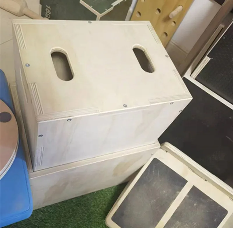 Ironhawk Custom Fitness Wood Plyometric Jump Box Gym Exercise Wood And ...
