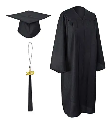 Professional Master's Degree Graduation Gown Uniform Customized New ...
