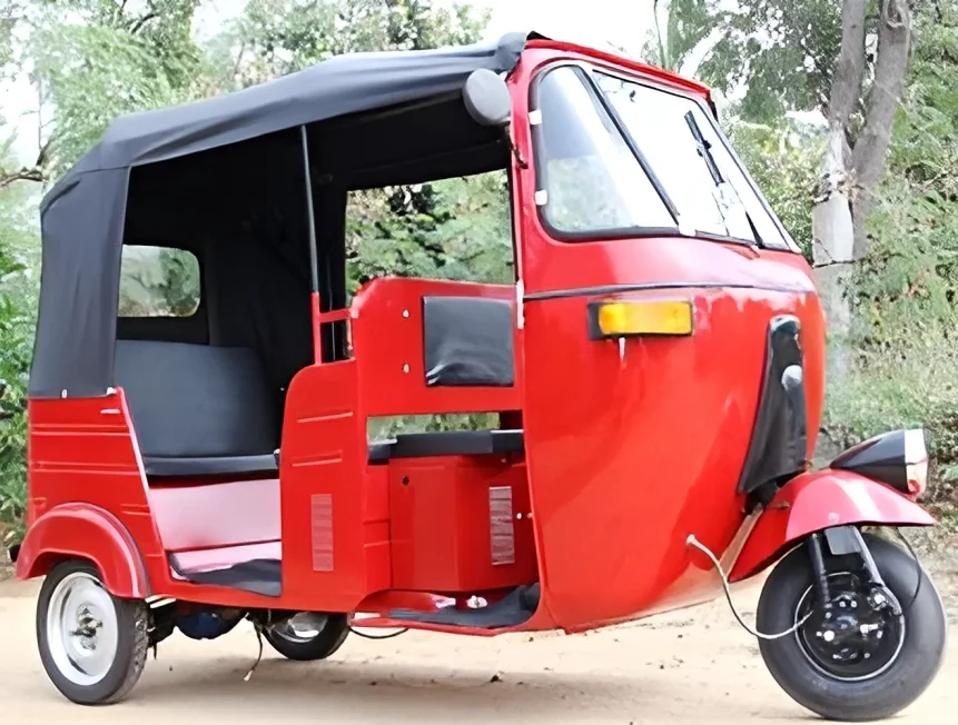 Four Seater Deluxe Electric Tricycle with 150AH Lead Acid Battery ...