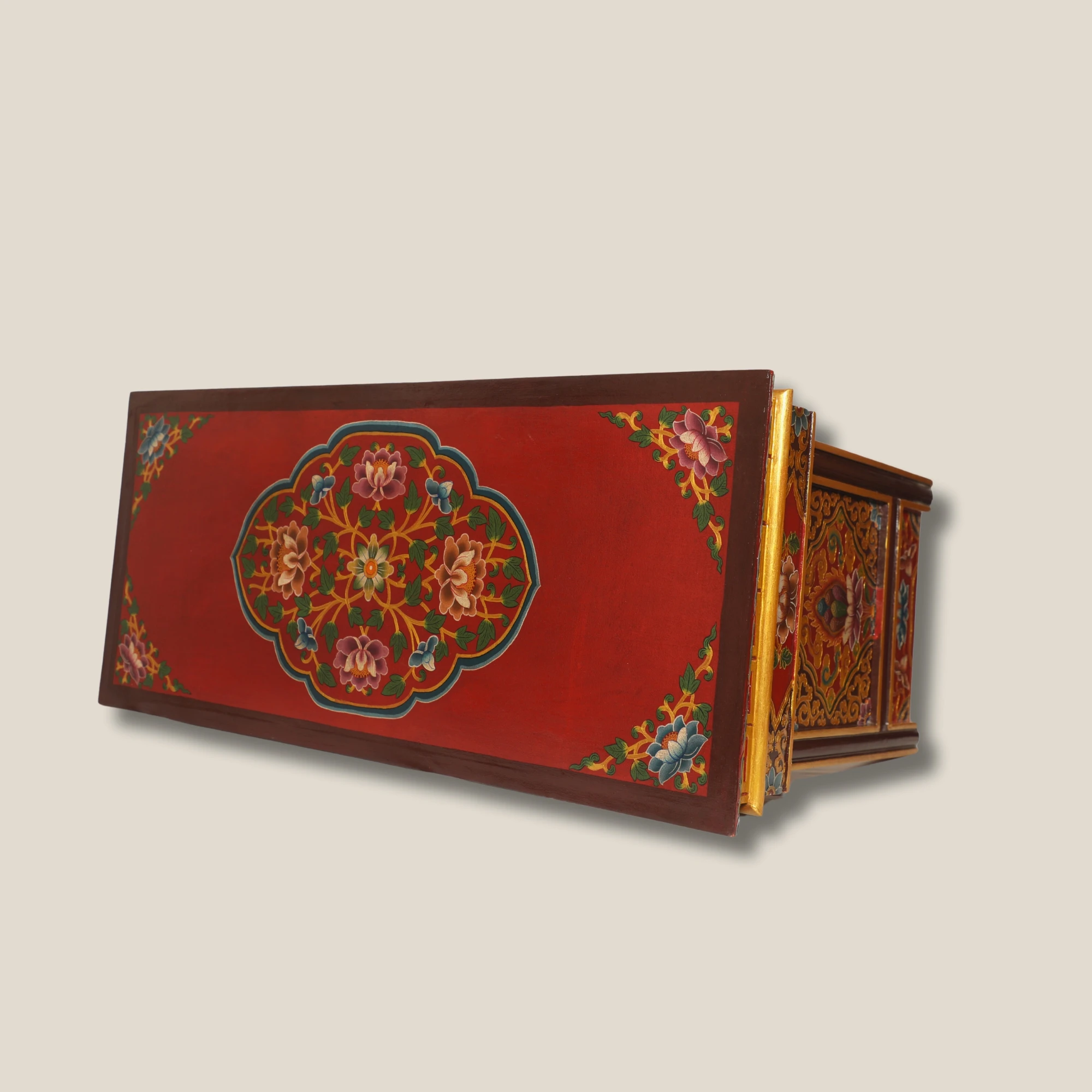Tibetan Hand-painted Traditional Foldable Table Handmade Foldable ...