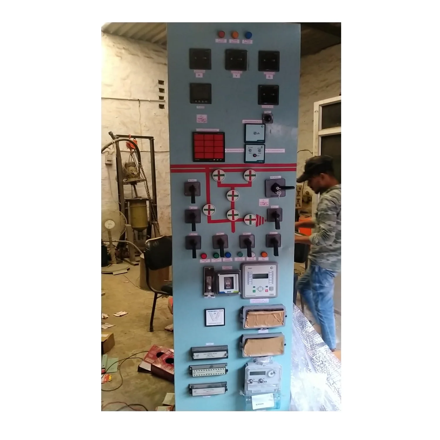 Buy 66kv Control Relay Panel Simplex Duplex Type Panel With Top Grade ...