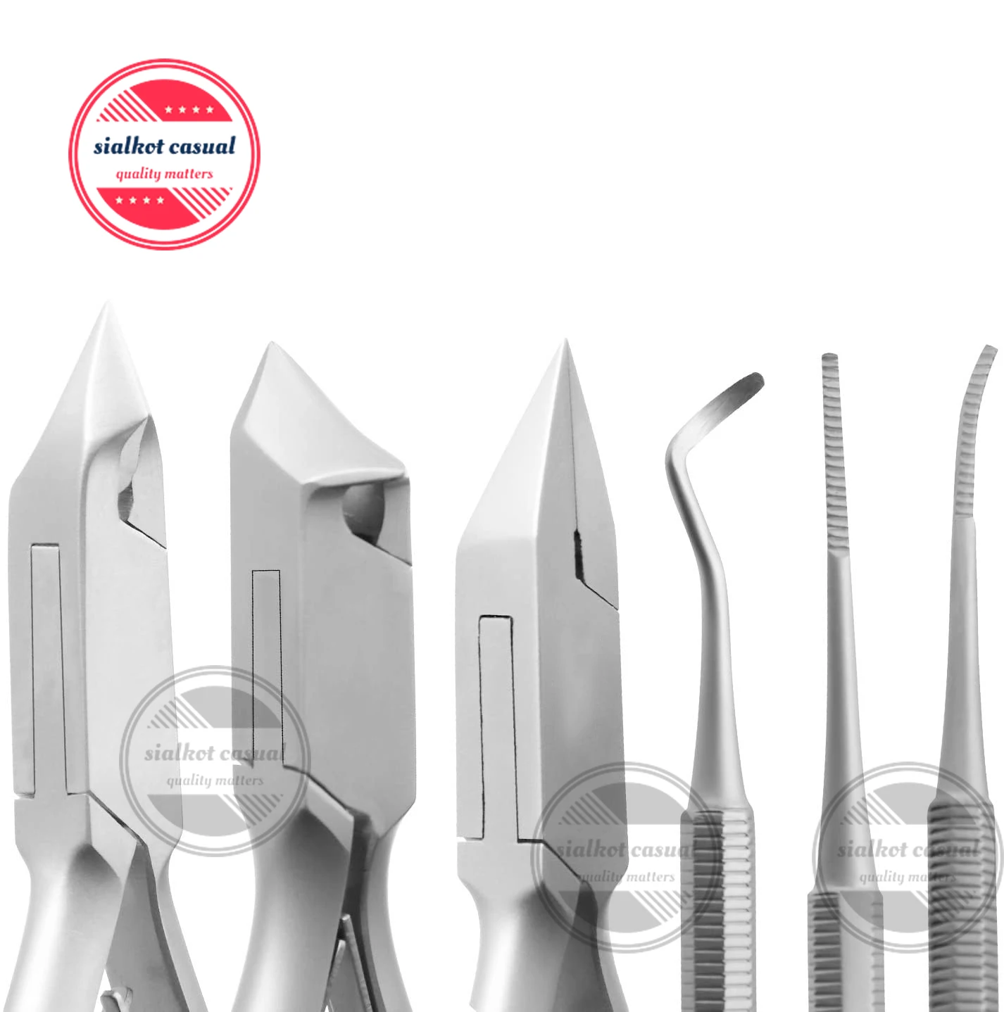 Double Spring Toe Nail Nipper Cutter Cuticle Nipper Double Ended Blacks ...