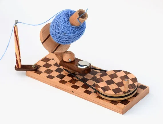 Mango Wood Traditional Indian Yarn Winder To Winding Ball Yarn Swift ...