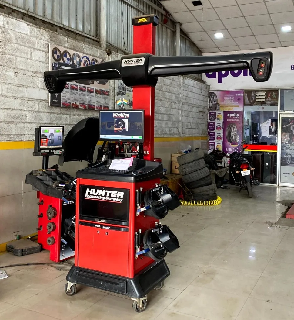 3D Hunter Wheel Alignment with Three-Value Fully Automatic Entry ...