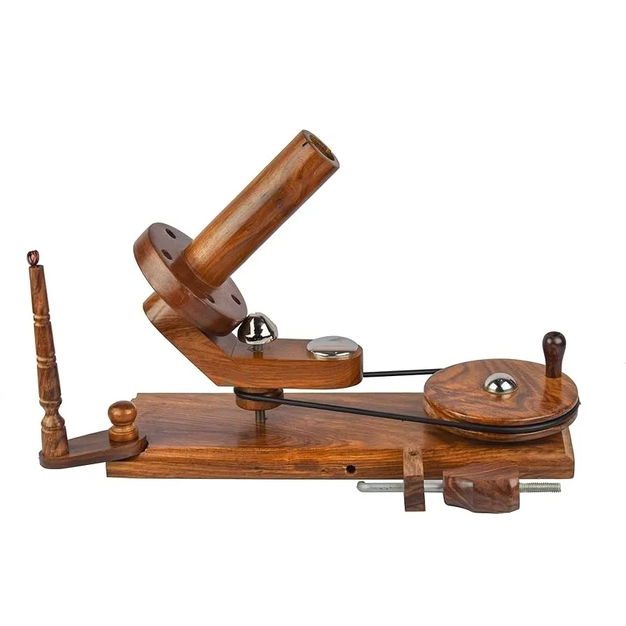 Mango Wood Traditional Indian Yarn Winder To Winding Ball Yarn Swift ...