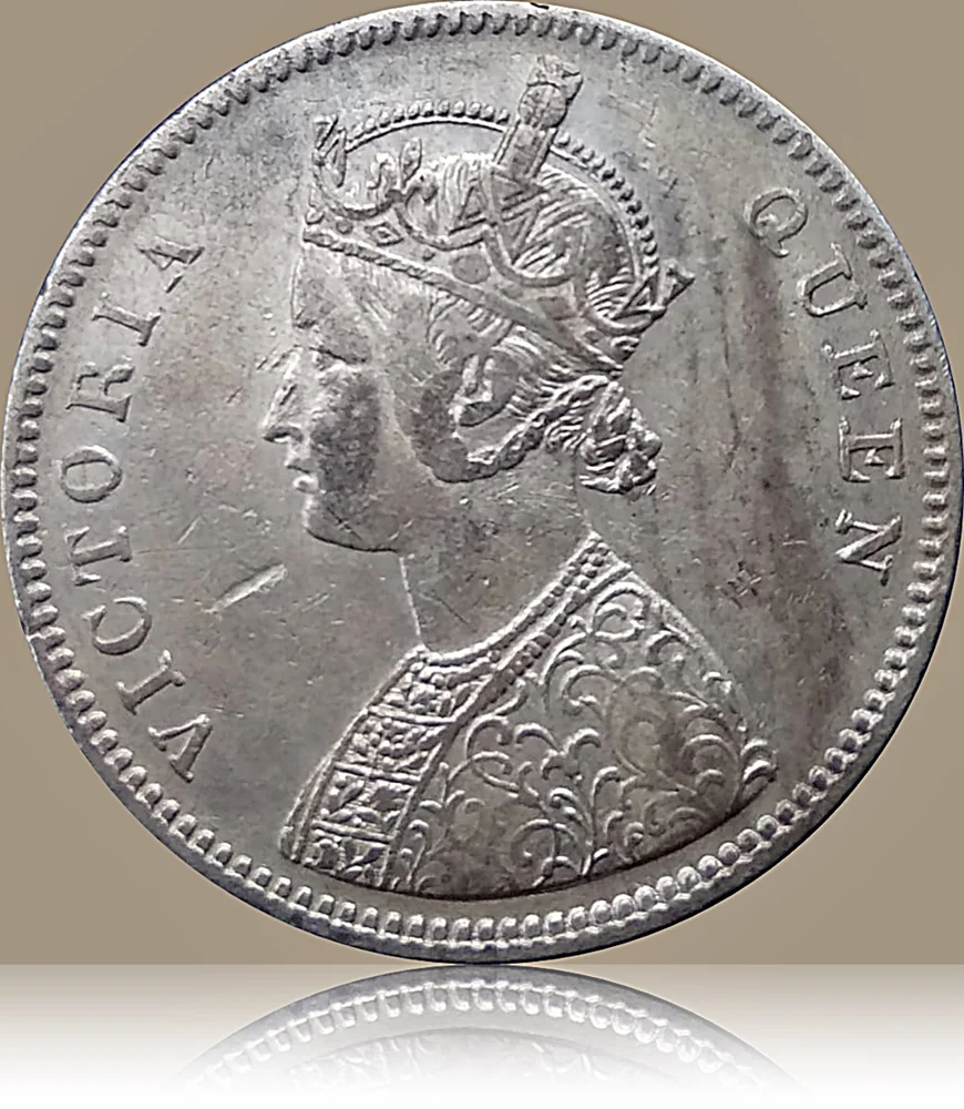 10 Gram Queen Victoria Silver Coin - Handmade Birthday Gift