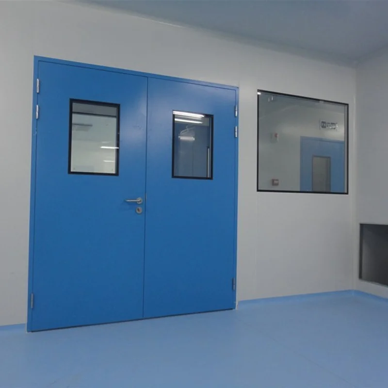 Good Quality Pharmaceutical Cleanroom Doors Biotechnology Cleanroom ...