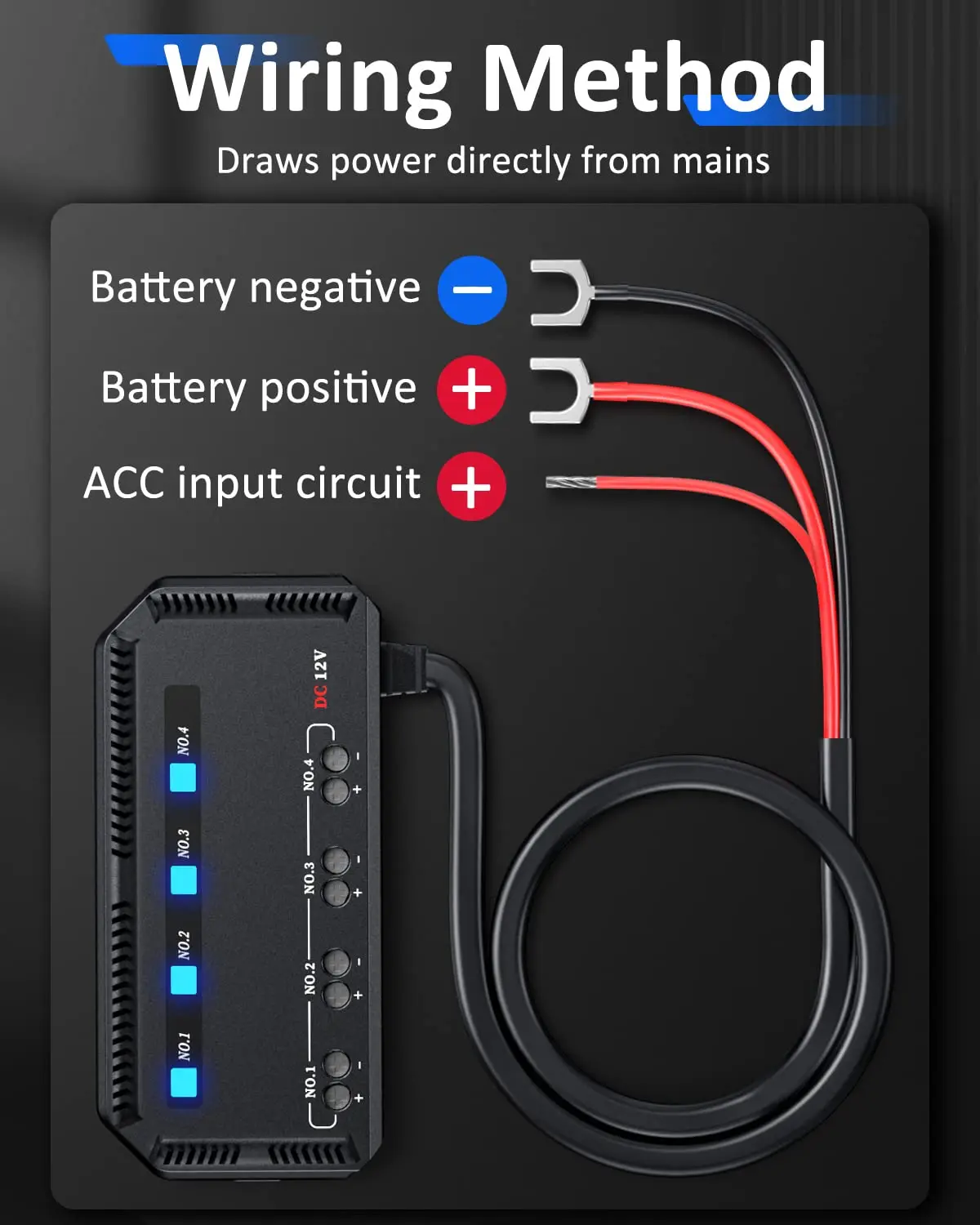 12V Fuse Block - Universal 20A Motorcycle Relay Box Kit