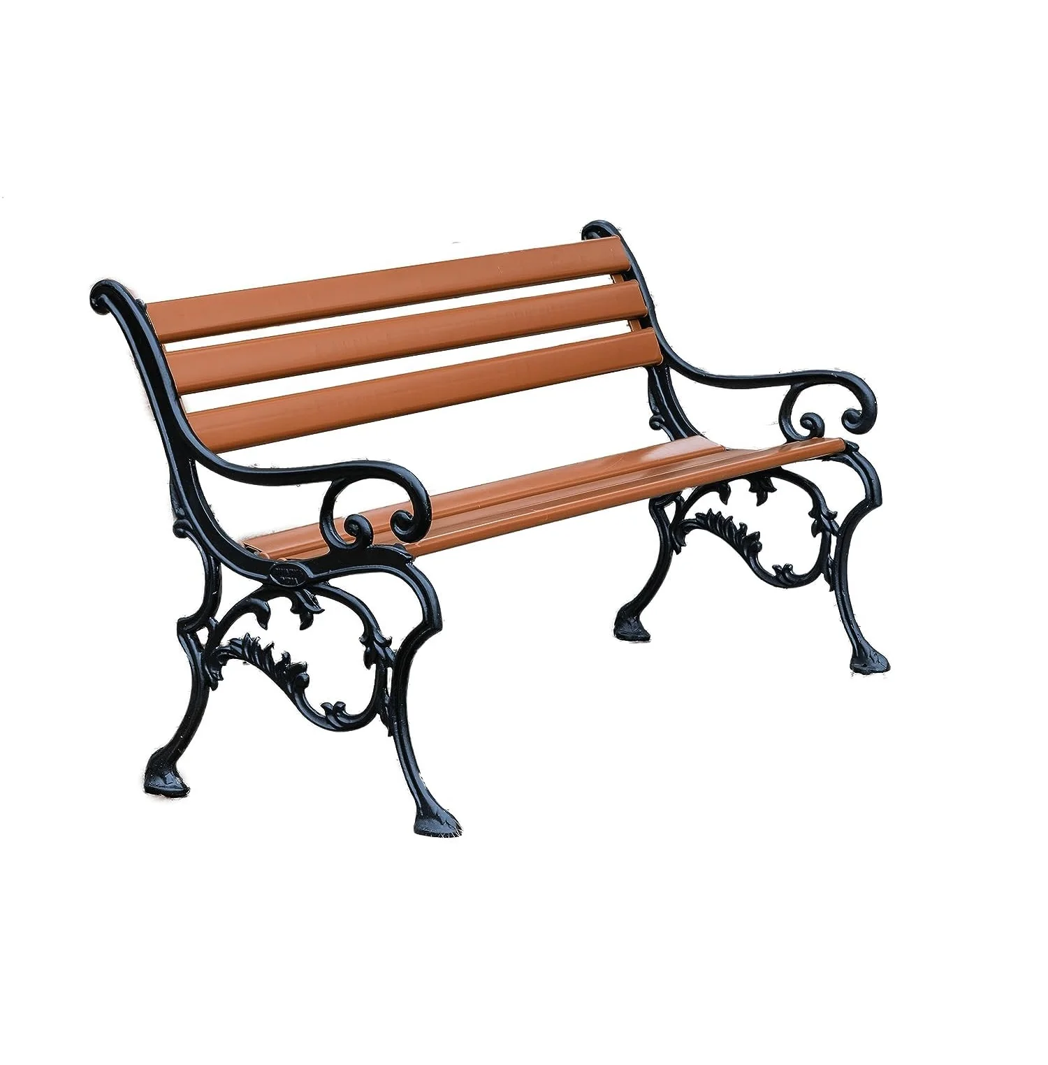 Unique Cast Iron & Wooden Garden Patio Bench For Home Hotel Garden ...