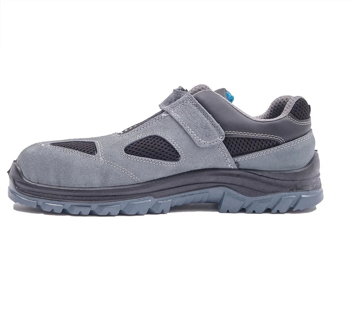 Yepa 1020 Sport S1 Composite Toe Grey Suede Leather Safety Boot Pu/pu ...