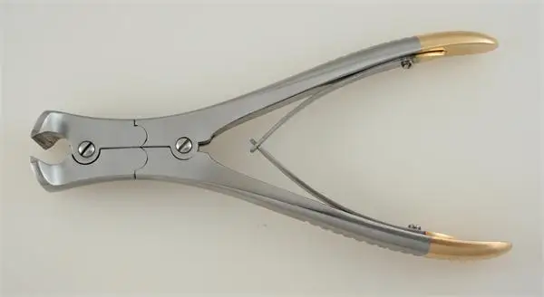 Stainless Steel TC Pin & Wire Cutter Orthopedic Surgical Angled Curved ...