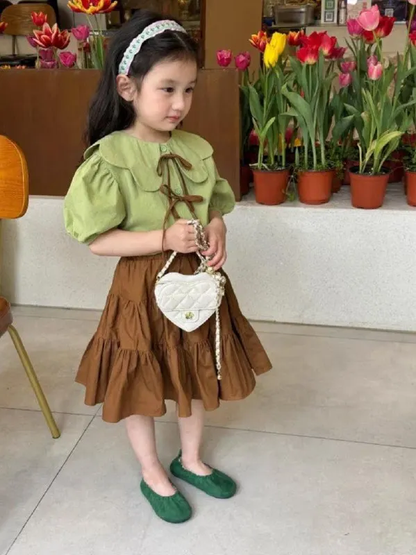 Girls Set Clothing For Summer 4-8 Years Toddler Kids Sets Clothing ...