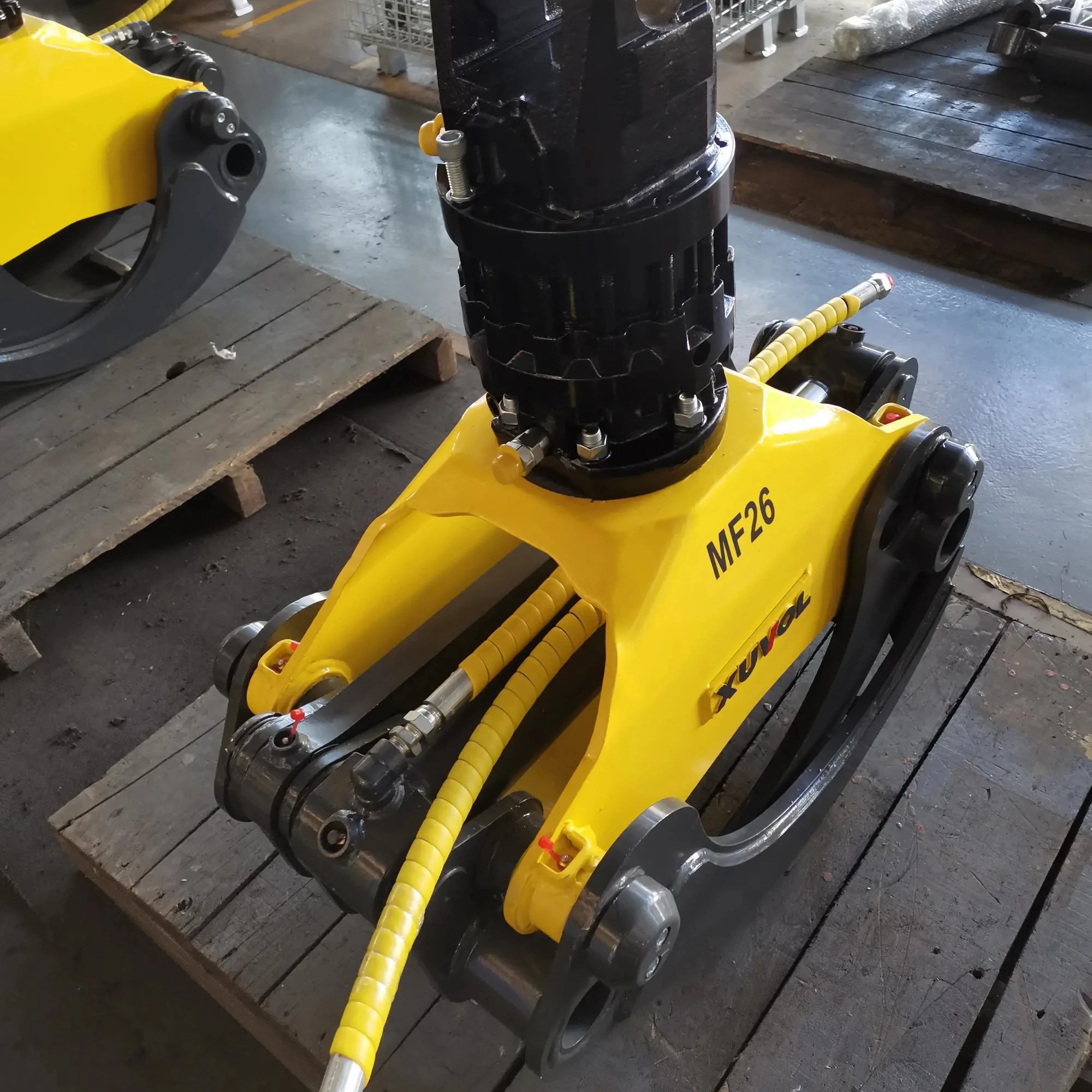 Mini Excavator Log Rotating Grapple For Sale Wood Grapple Hydraulic ...