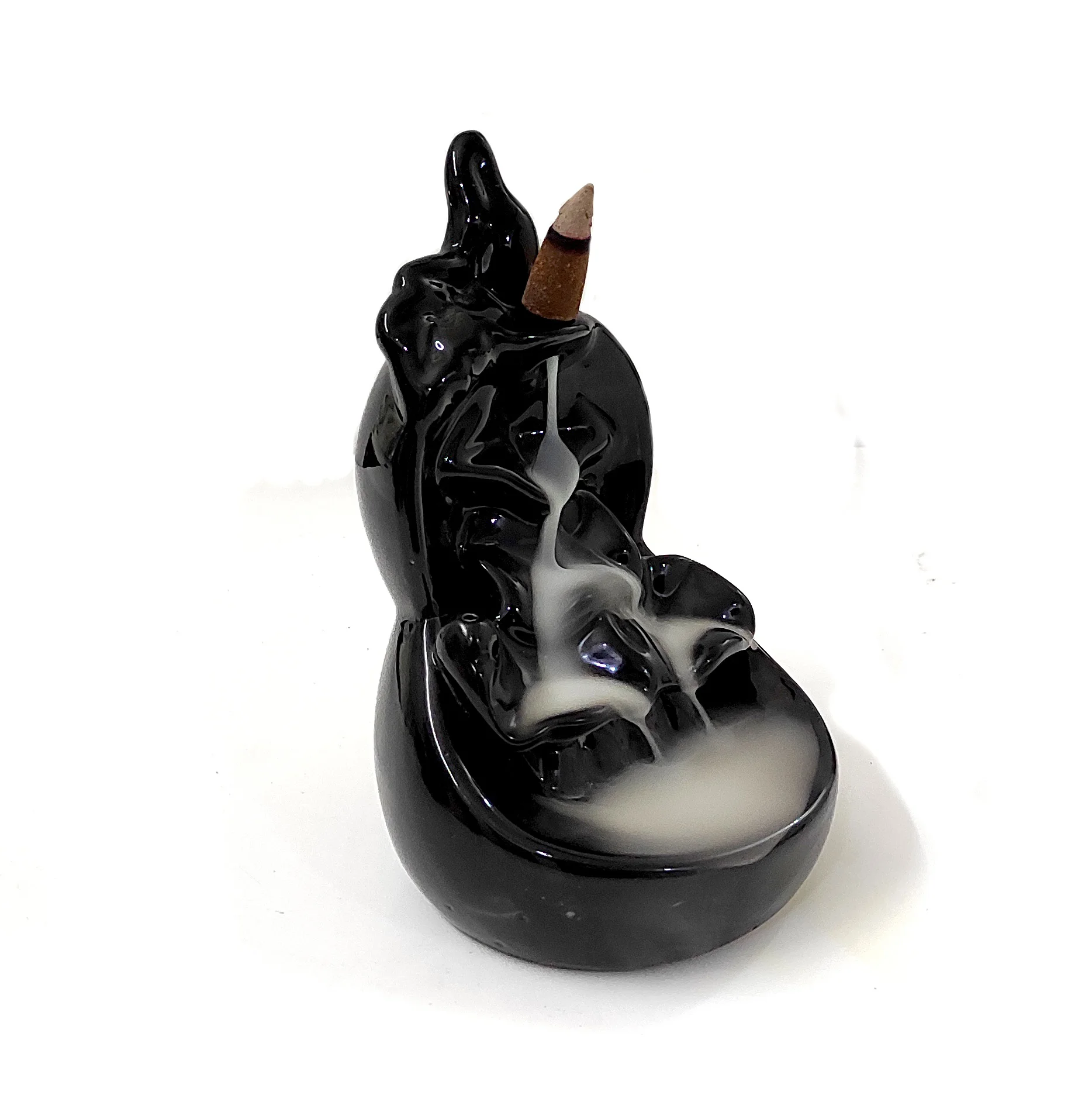 Japan Fountain Waterfall Ceramic Backflow Smoke Incense Burner Smoke ...