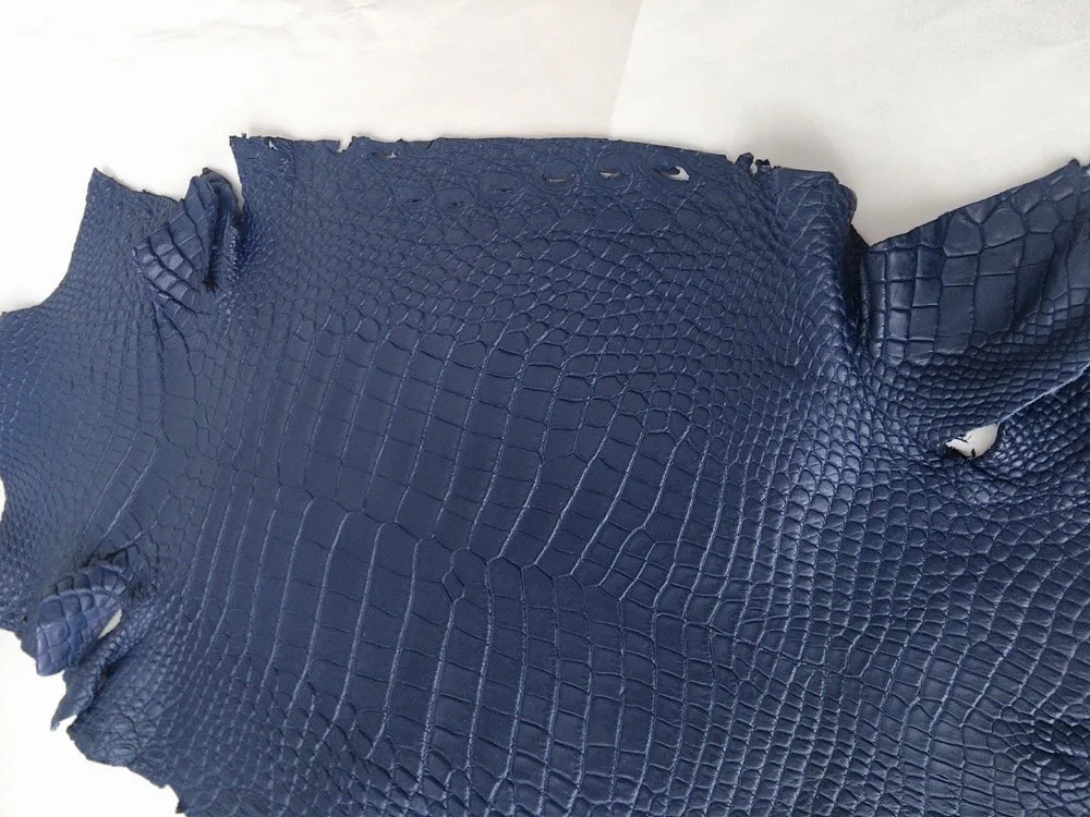 High Quality Tanned Alligator Leather Wholesale Genuine Leather Matte ...