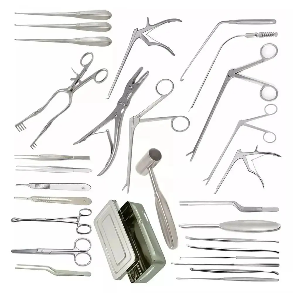 Laminectomy Complete Instruments Full Set Of 47pcs Spine Orthopedic ...