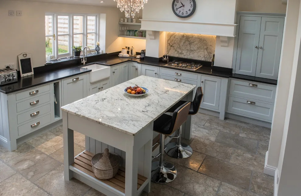 Andromeda White Granite - Durable and Easy Installation
