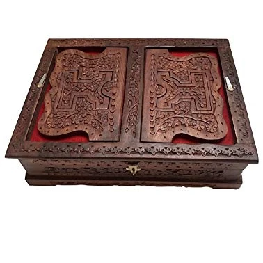 Wooden Rehal Holy Book Stand For Reading Quran Geeta Guru Granth Sahib ...