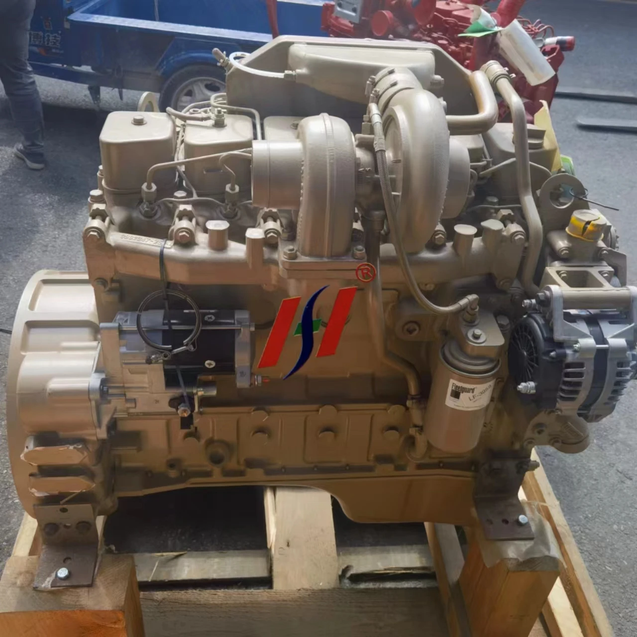 6bt5.9 Engine Original 4bt 6bt 6ct Motor Engine 6bt5.9 Complete Engine ...