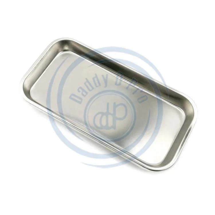Stainless Steel Square Plate Lab Instruments Tray 22*11*2cm 304 ...