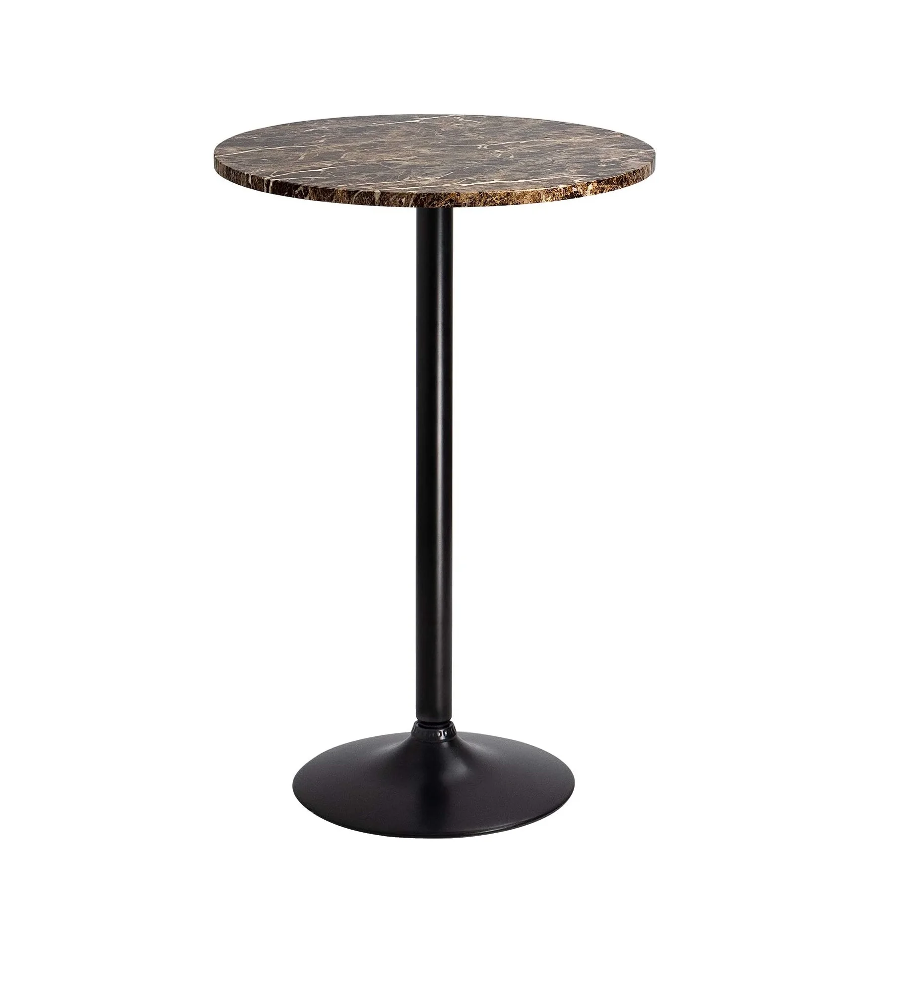 Table de Pub bistrot, Bar rond, hauteur Table de Cocktail, Base en ...