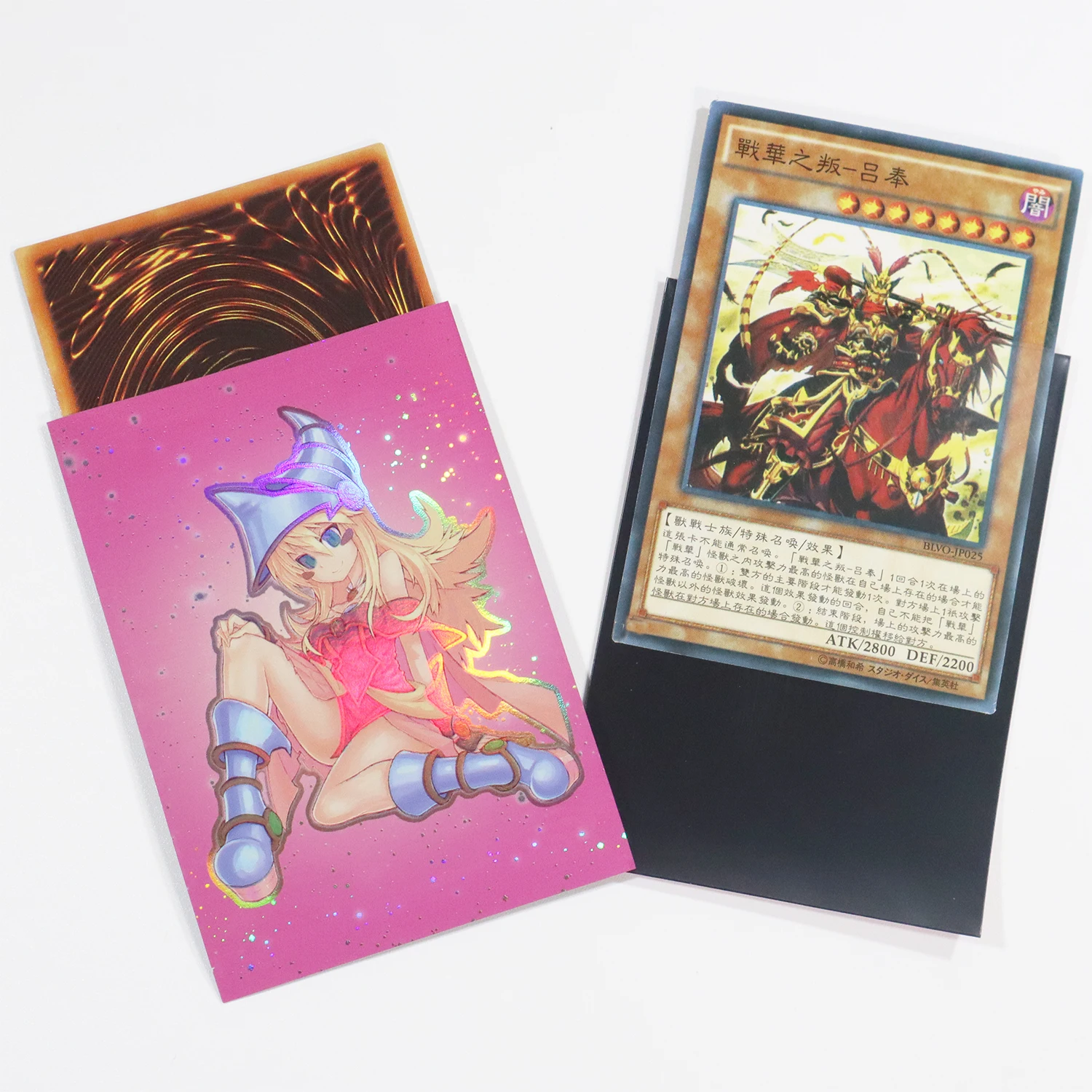 60pcsbag Dark Magician Girl Penny Sleeves For Ygo Cards Buy 63x90mm Card Sleevesanime Girl