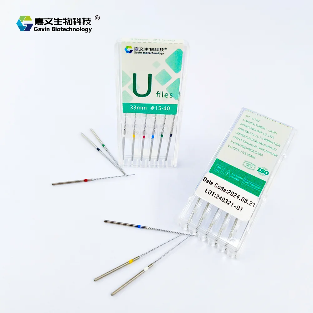 Dental U Files Root Canal Rotary File Endodontic Stainless Steel Rotary ...