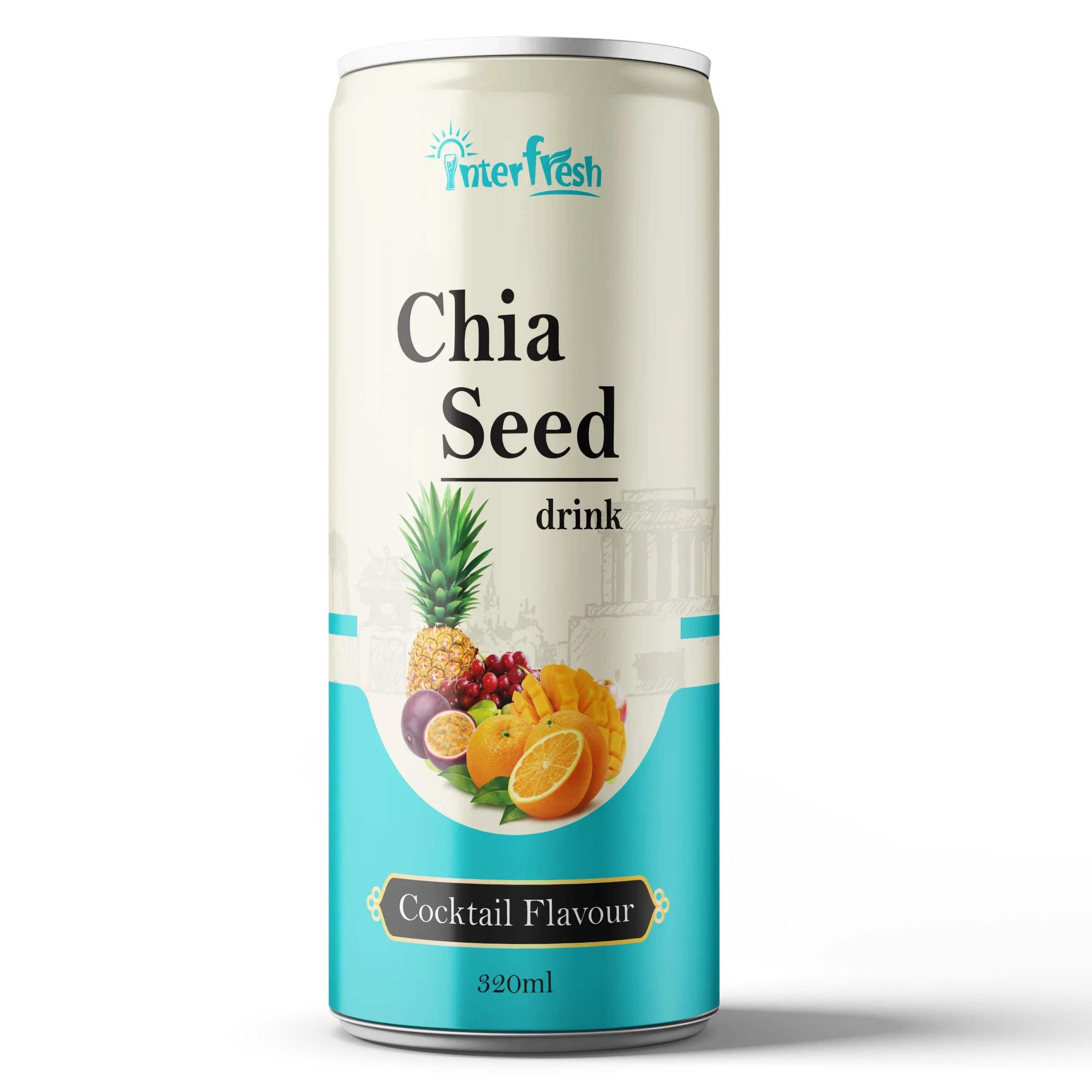 320ml Chia Seed Drink - High Vitamin & Mineral Juice OEM