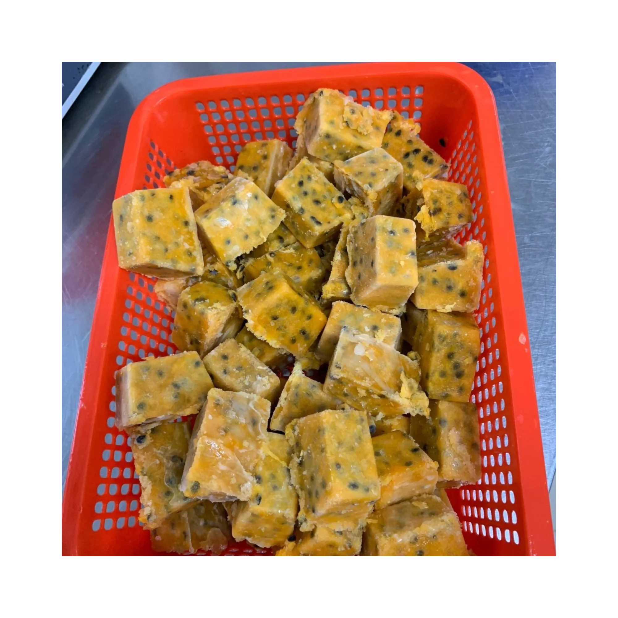 Frozen Passion Fruit Pulp - High Quality & Natural Taste