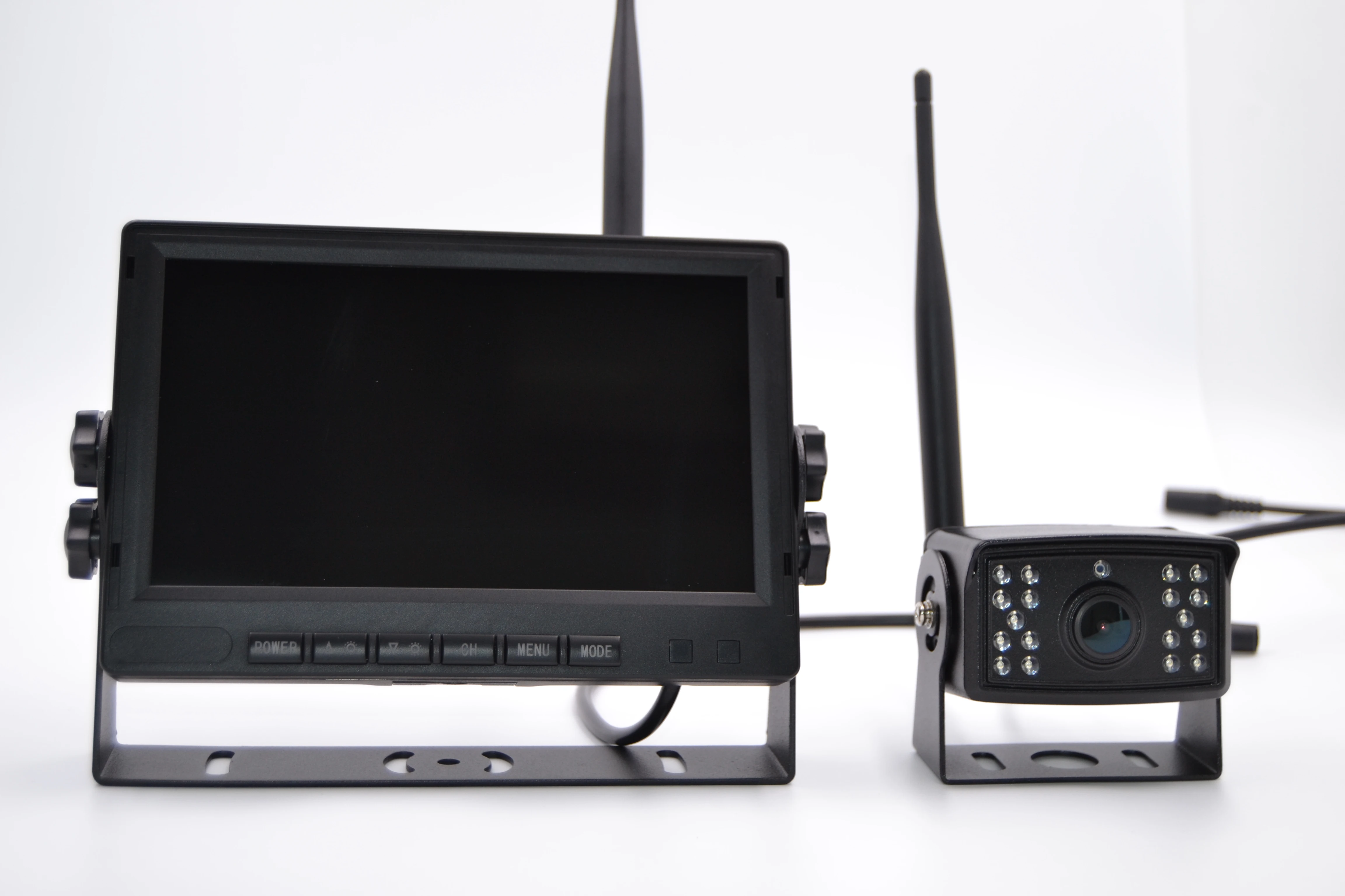 Wireless Rear View Back Up Camera Waterproof Night Vision System 7 ...