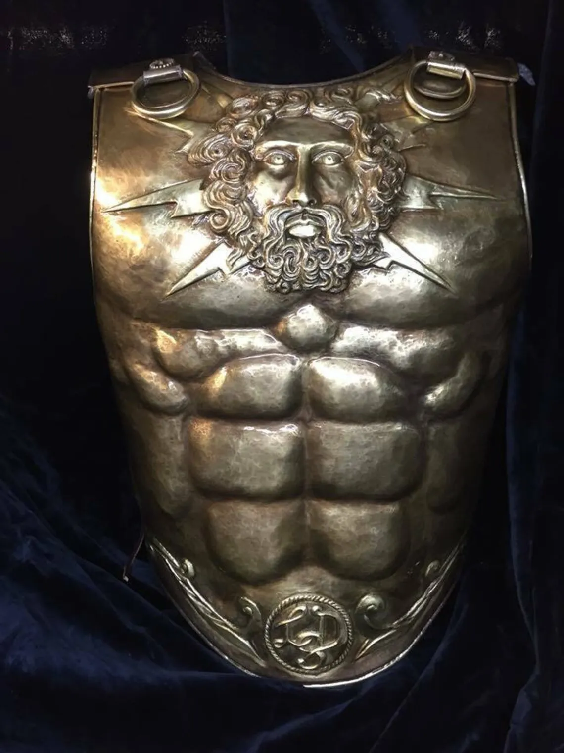 Medieval Roman Chest Armor,Reenactment Cuirass,18 Gauge Pure Brass ...