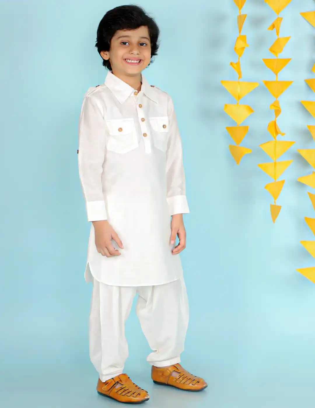 Pathani Kurta With Salwar For Boys Weddings Wear Jaipuri Print Pure ...