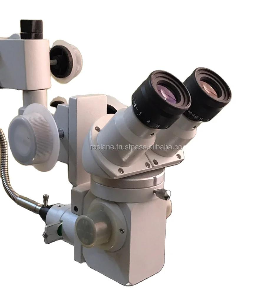 Wet Lab Microscope Ophthalmic Table Clamp Mounted With Coaxial ...