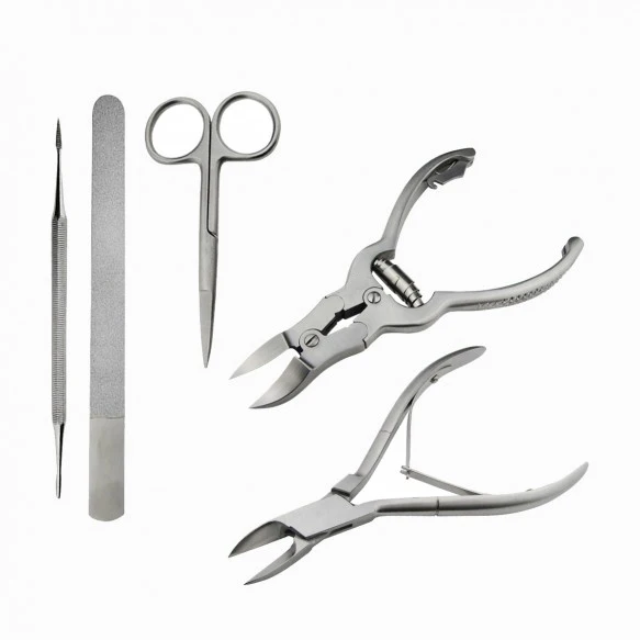 Basic Podiatry Kit/Pack/ Toenail Removal Instruments Kit/ Podiatry ...