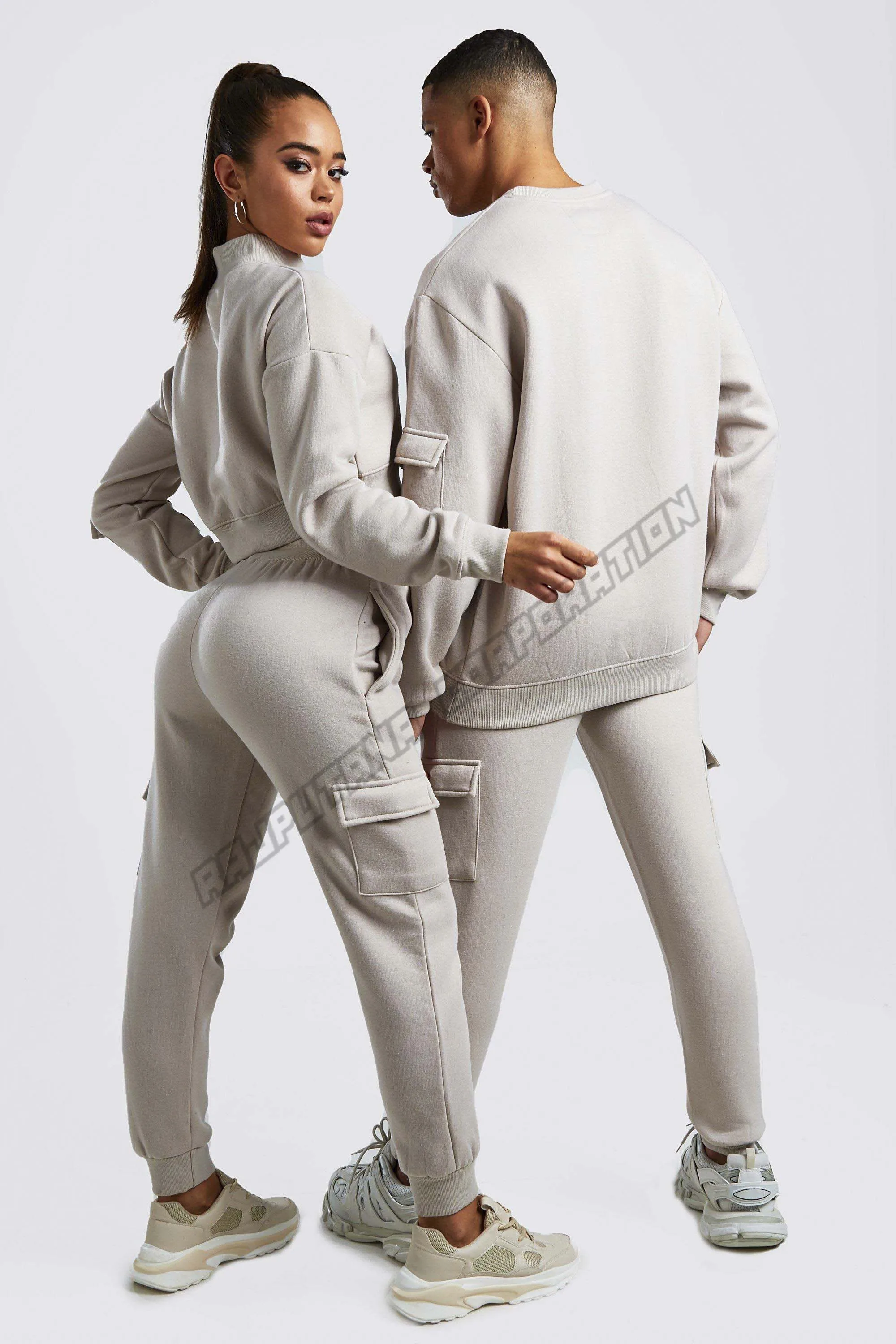 Matching Couple Tracksuits / Sweat Suits Couple Workout Outfit Couple ...