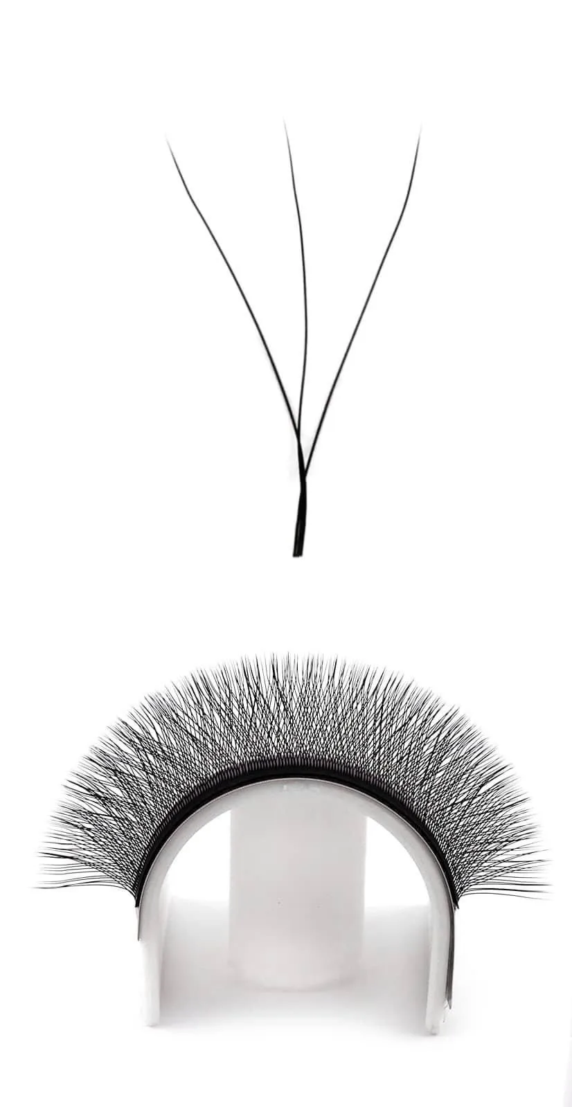 Private Label Soft Light Korean Pbt Fluffy Crisscross Volume Lashes 0. ...