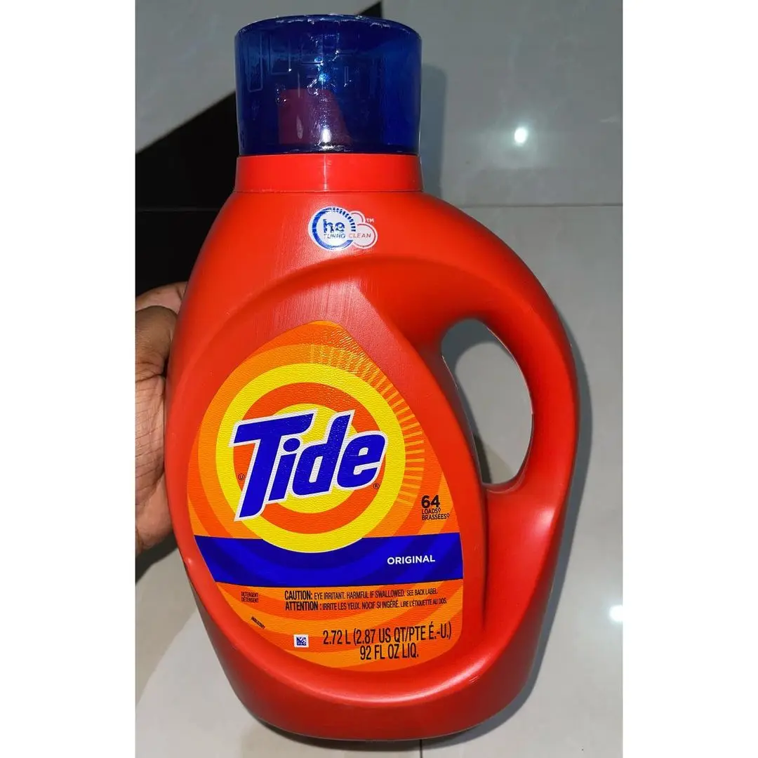 Tide Zero Liquid Laundry Detergent Soft Lavender Scent 80 Loads Clean Scent Technology 3.4 Liter ...