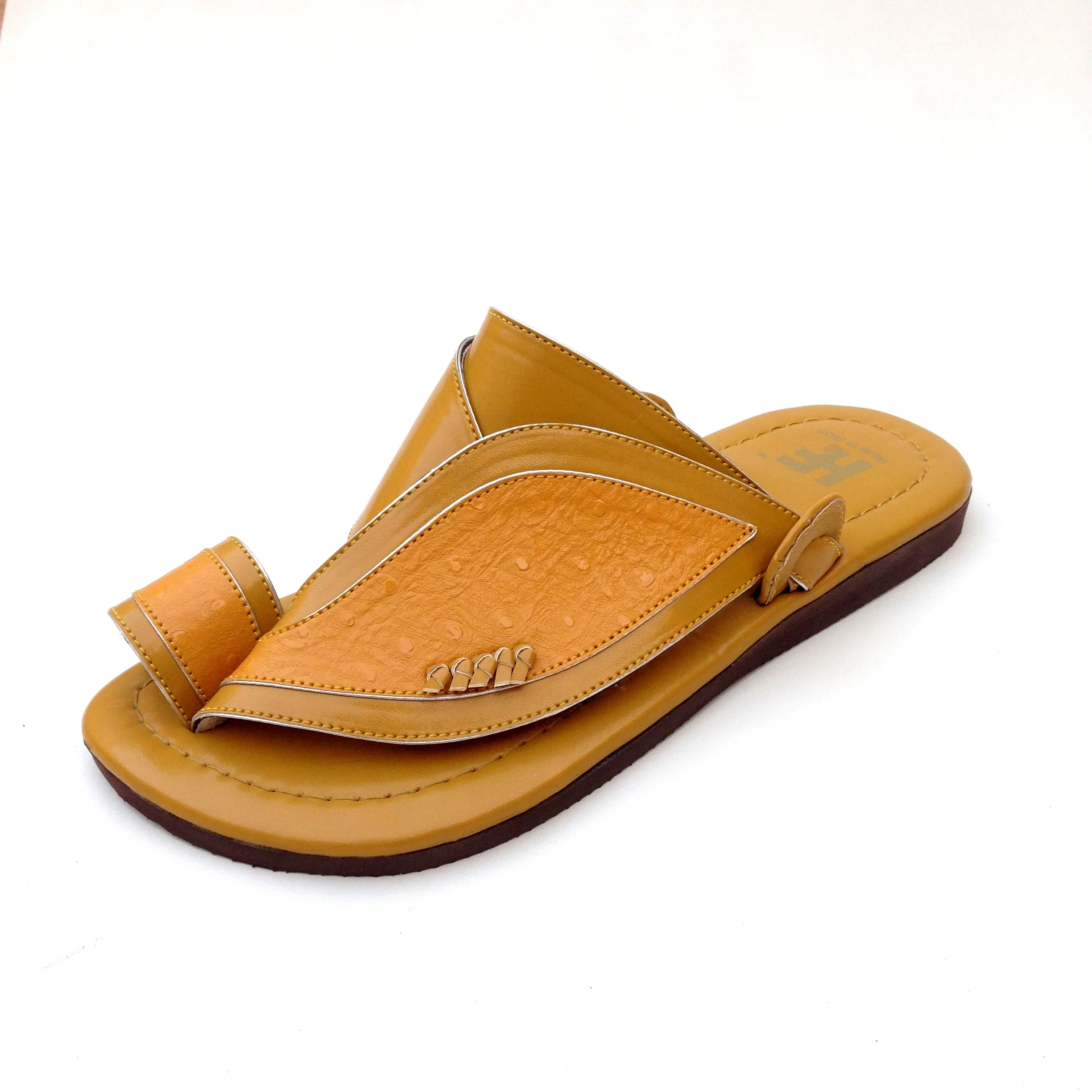 Mens Leather Handmade Sandals Slippers Shoes Flip Flops Saudi Style Arabic Summer Spring