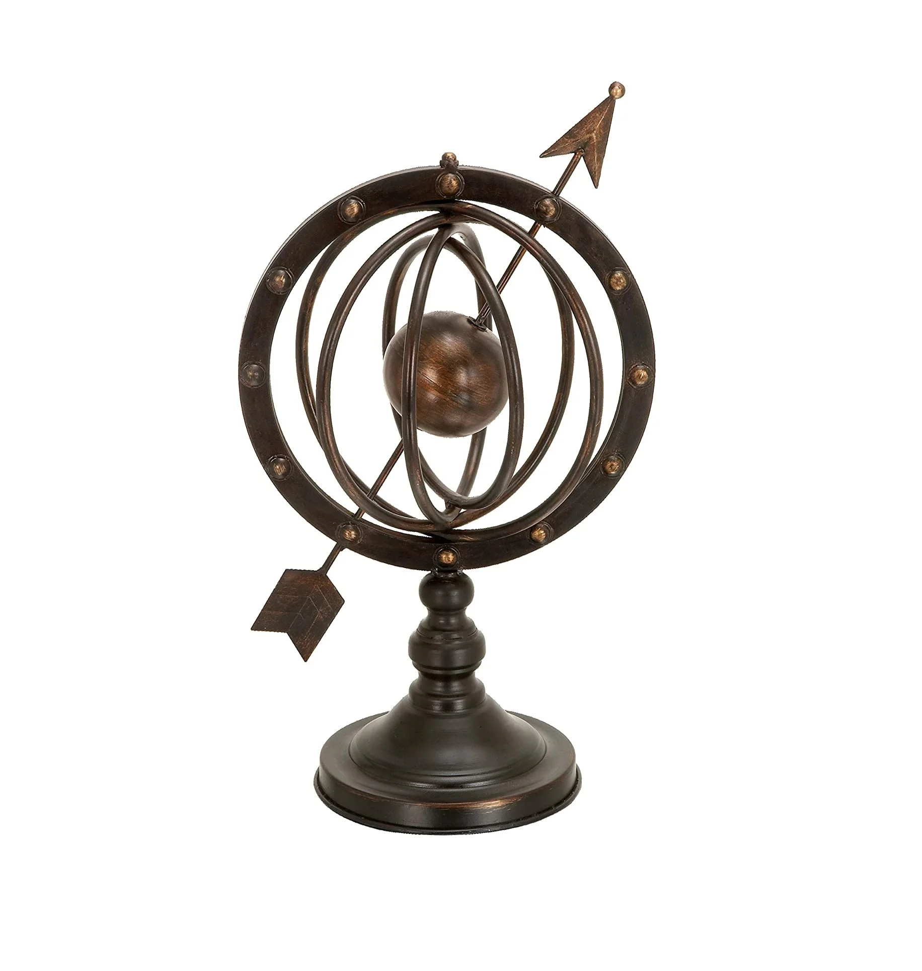 High Quality Engraved Brass Tabletop Armillary Nautical Sphere Globe ...