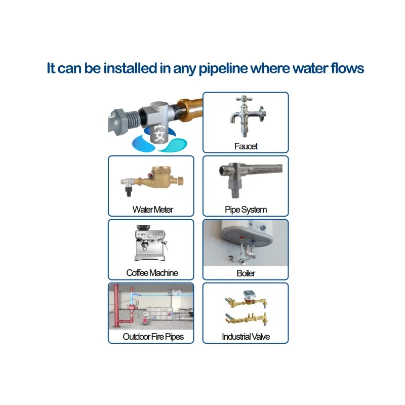 Prevent Freeze And Burst Water Flow Control Faucet Shape Memory No Electric Semi Permanent ...