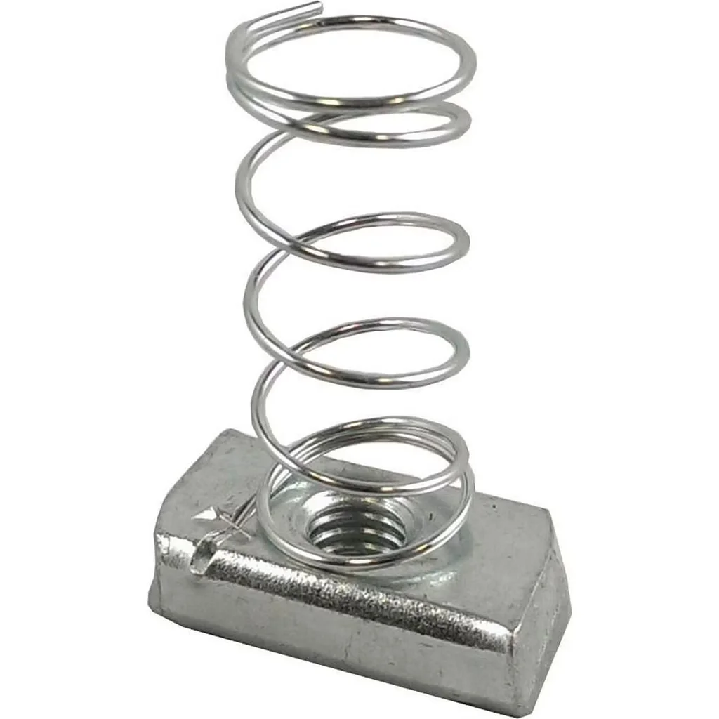 Steel Strut Channel Nuts Zinc Plated For Unistrut Standard Spring ...