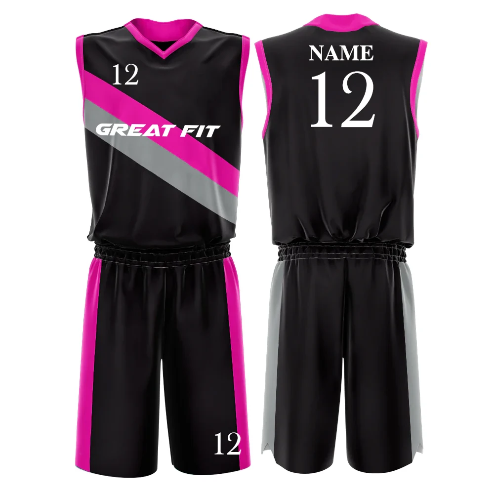 Women Basketball Uniform Dress Set Crop Tank Top And Biker Shorts Set ...