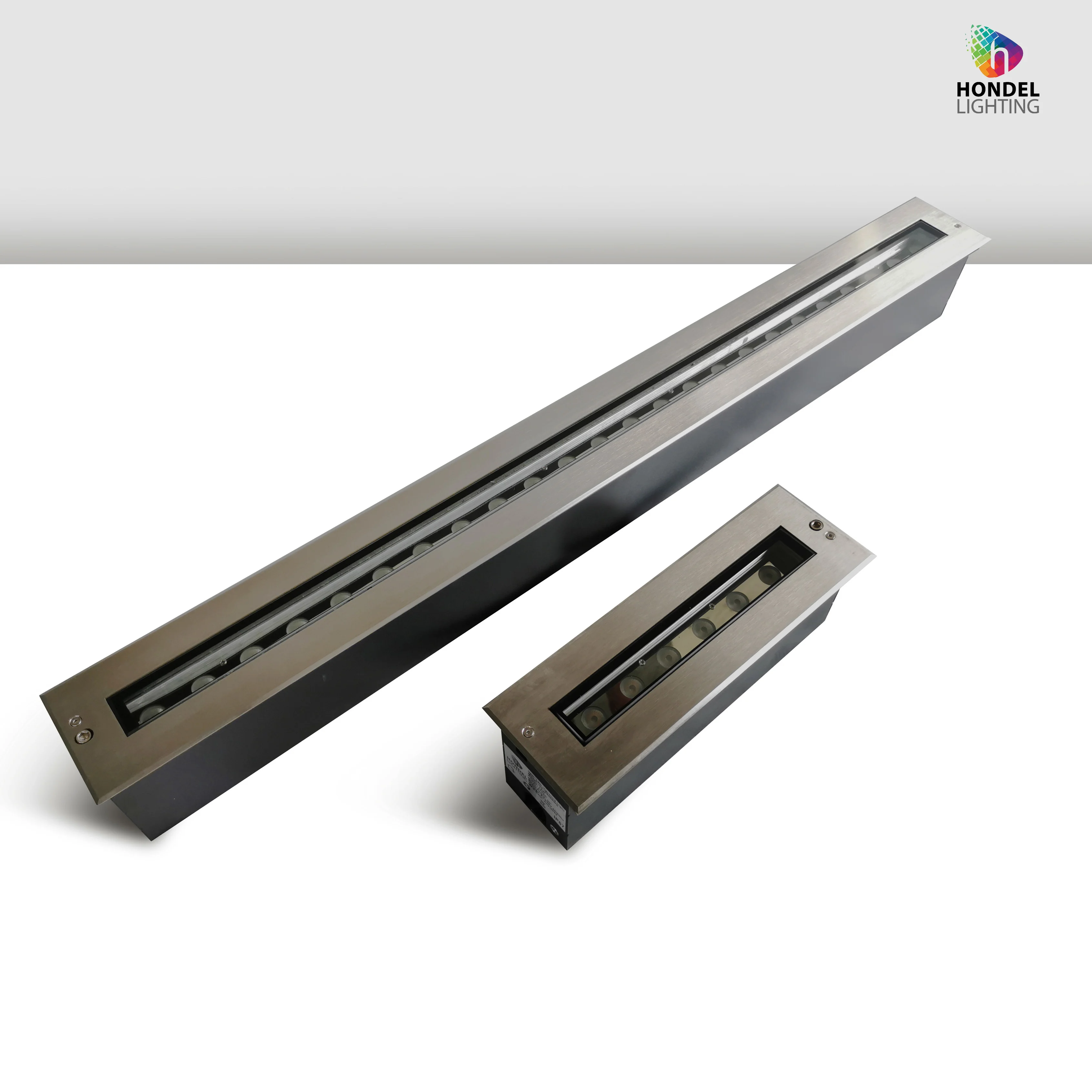 Color Changing Led Inground Lights Linear Recessed Wall Grazer Ip67 Waterproof Linear Buried ...