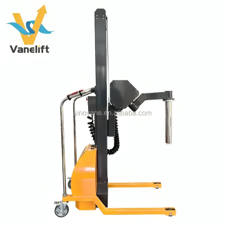 Machine Portable Fabric Manual Hydraulic Pvc Roll Lifter Self Loading ...