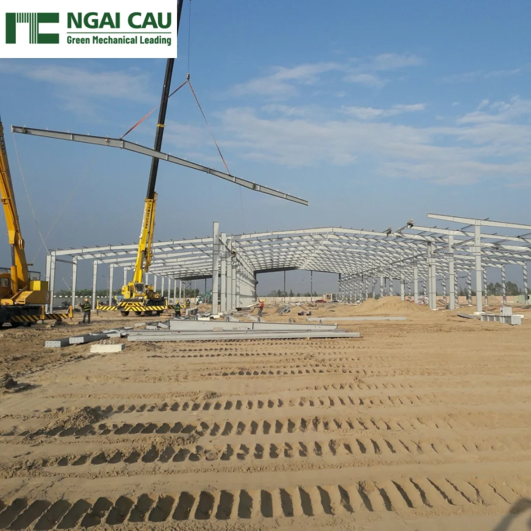 Prefabricated Steel Structure Buildings Steel Components Galvanized ...