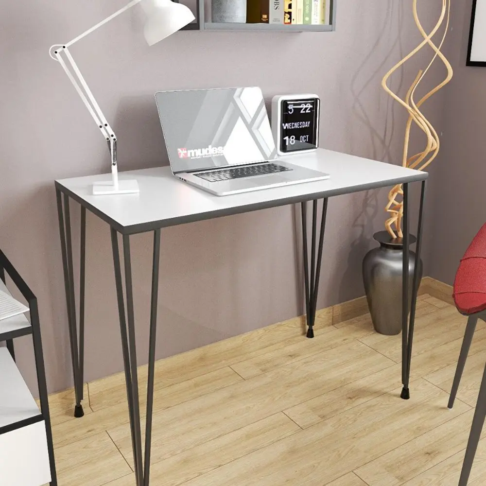 Study Desk Mini Office Desk Decorative Desk With Metal Legs| Alibaba.com
