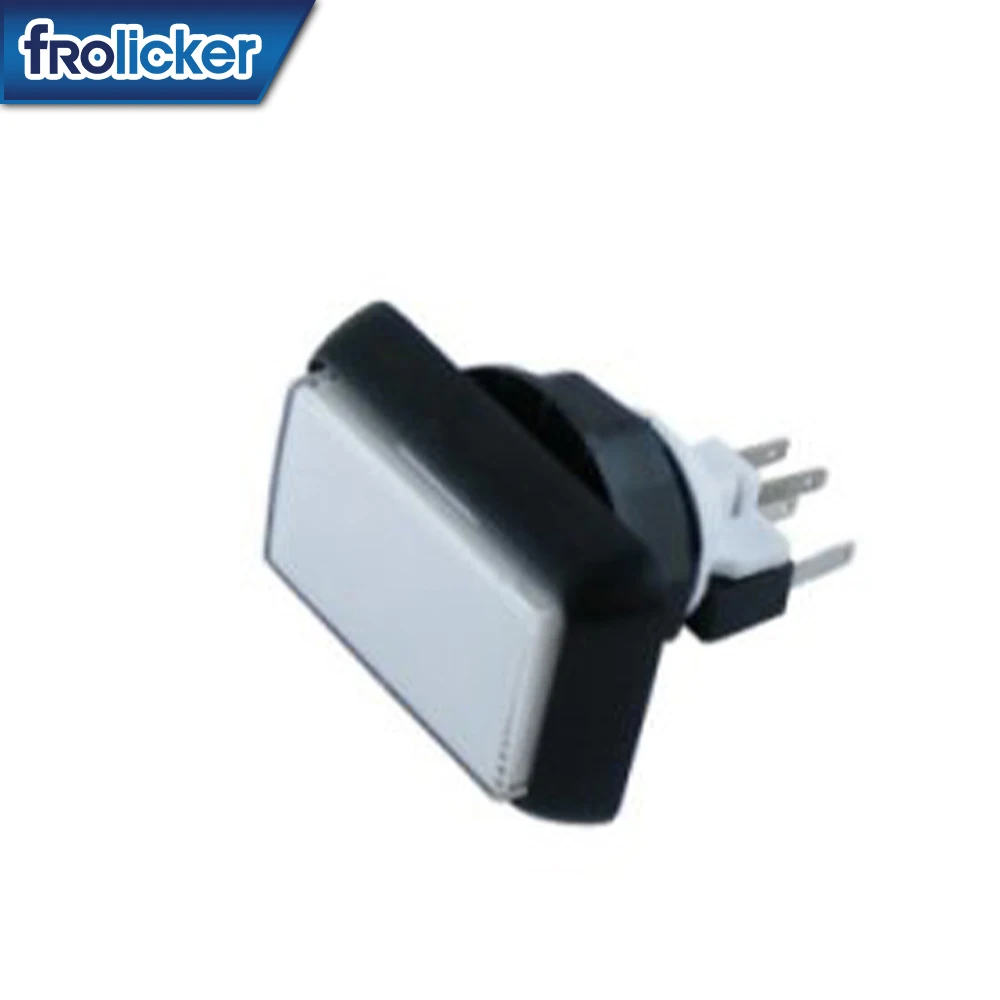 High Quality Arcade Rectangle Push Button Start Stop Button Led ...