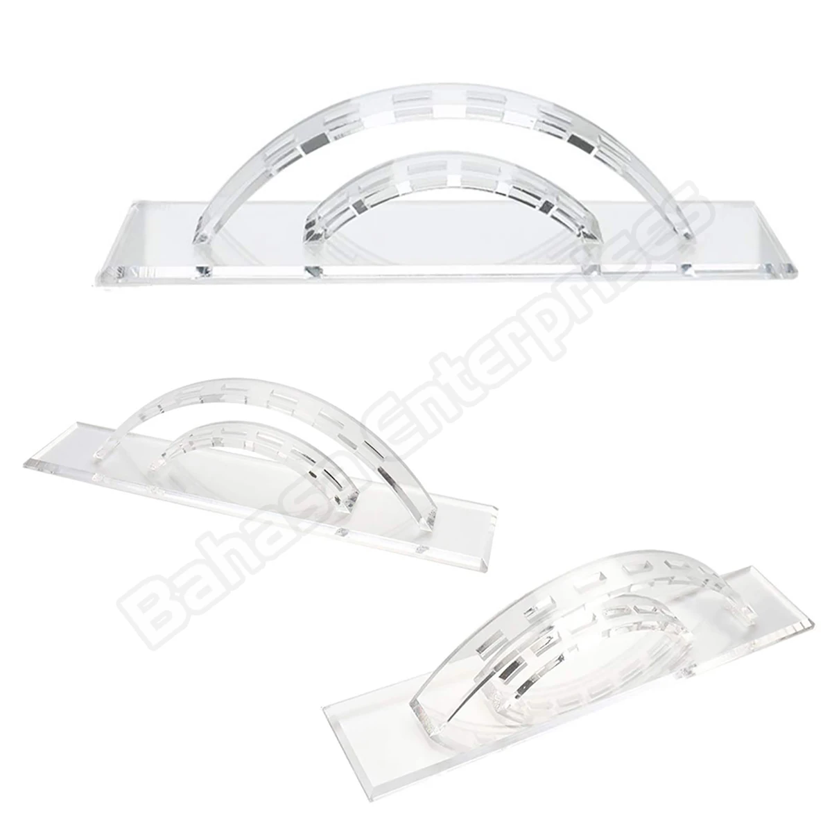 Tweezers Storage Box Transparent Acrylic Grafting 6 Holes Eyelash ...